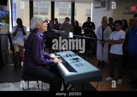 Hollywood, Florida, USA. 11th Apr, 2017. Dennis DeYoung with wife Susan ...
