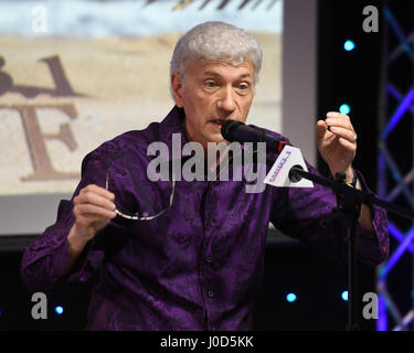 Hollywood, Florida, USA. 11th Apr, 2017. Dennis DeYoung with wife Stock ...