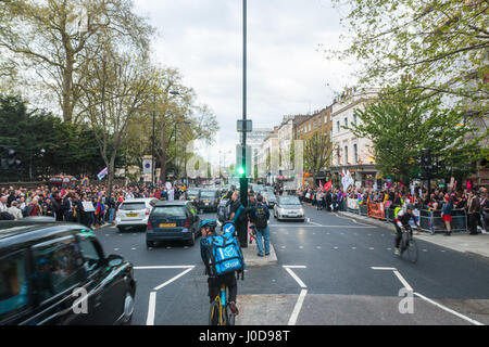 London, UK. 12th Apr, 2017. Aisleyne Horgan Wallace at James Ingham's ...