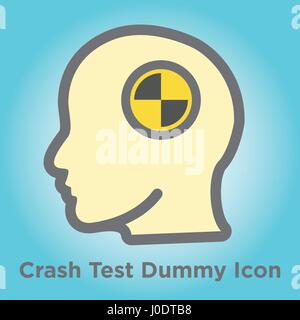 Crash Test Dummy Color Stock Vector Image & Art - Alamy