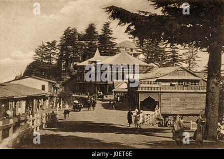 Vintage 1900s photo of post office, pune, maharashtra, india, asia ...
