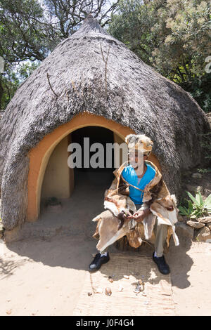 Basotho Cultural Village, Golden Gate national park, Free State Stock ...