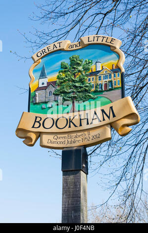 Guildford Road, Great Bookham, Surrey Stock Photo - Alamy