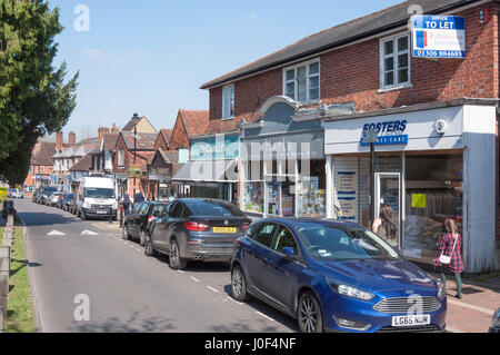 High Street, Great Bookham, Surrey, England, United Kingdom Stock Photo ...