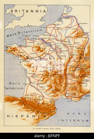 Map of Gaul Stock Photo - Alamy