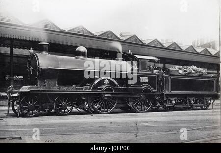 Locomotive no 2582 'Rowland Hill' built in 1905 for the L&NWR Stock ...