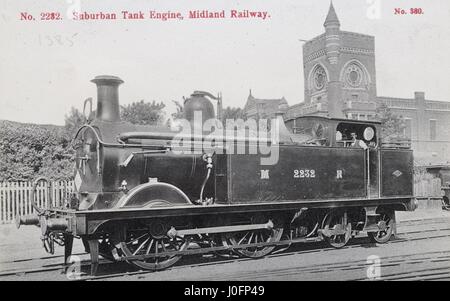 Locomotive no 2232 suburban tank engine Stock Photo - Alamy