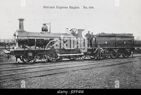 Locomotive no 808 2-4-0 800 class Stock Photo - Alamy