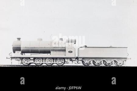 Locomotive no 67 8 coupled engine Stock Photo - Alamy