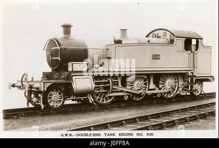 GWR Prairie tank steam locomotive No 5541 at the Dean Forest Railway ...