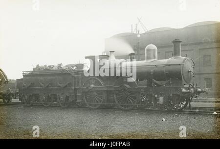 Locomotive 722 2-4-0 Stock Photo - Alamy