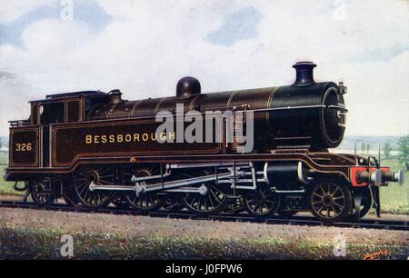 Locomotive no 326 'Bessborough' 4-6-2 tank locomotive Stock Photo - Alamy