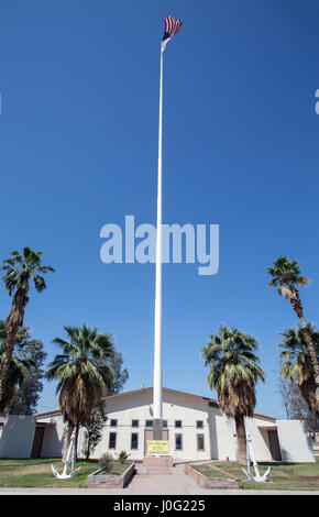 World's tallest flagpole in Calipatria, California in the Colorado ...