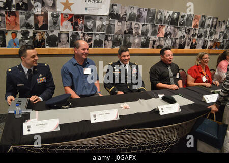Lt. Col. Dave Clukey (center), commander, Phoenix Recruiting Battalion ...