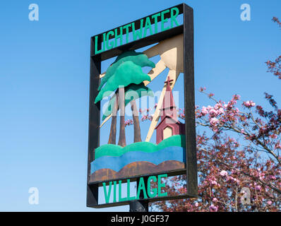 Lightwater Village surrey Stock Photo - Alamy