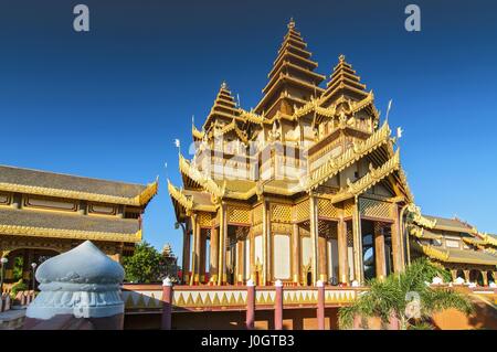 Myanmar, Burma, Bagan, King Anawrahta's Golden Palace, reconstruction ...