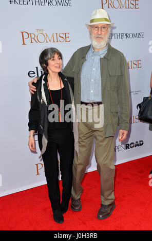 James Cromwell and his wife Anna Stuart attending the 'Jurassic World ...