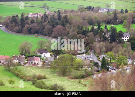 Campsie Glen, Glasgow, UK. 13th Apr, 2017. Sunny spells on Campsie ...