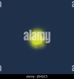 graffiti sprayed dot with fat cap in black over white Stock Vector ...