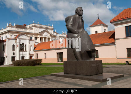 Statue of Maironis, Kaunas, Lithuania Stock Photo: 85625310 - Alamy