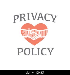 Privacy Policy Banner or Badge for Website Stock Vector Image & Art - Alamy