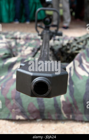 Muzzle of a sniper rifle Stock Photo - Alamy