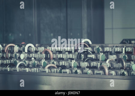 Japanese umbrella locker Stock Photo - Alamy