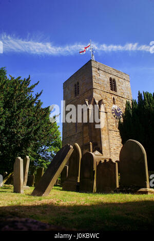 St Mary's Church, Ponteland, Northumberland, north east England, UK ...