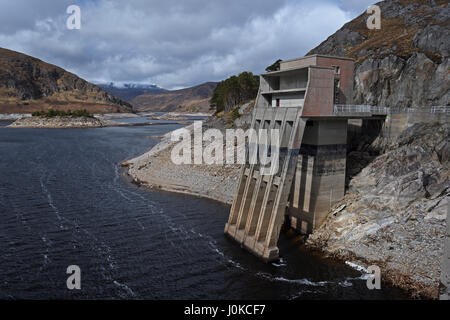 Hydro dam, Glen Strathfarrar, Highlands, Scotland Stock Photo - Alamy
