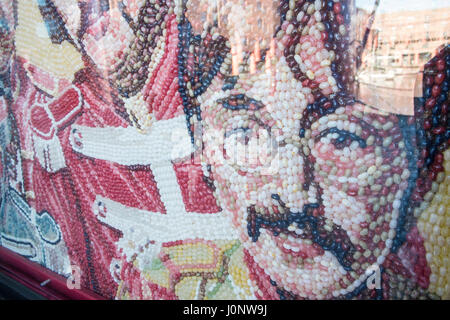 The,Beatles,The Beatles,art,made,from,jelly,beans,sweets,candy,Albert ...