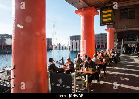 Revolution,bar,restaurant,Albert,Dock,Liverpool,Merseyside,England ...