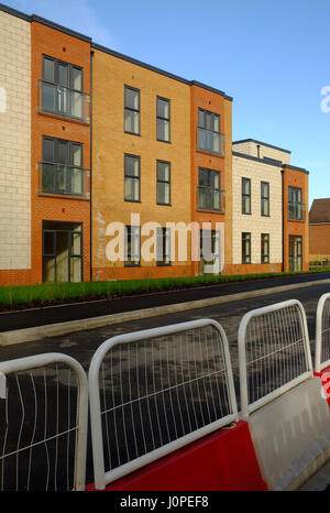 New housing estate Blocks of flats Stock Photo - Alamy