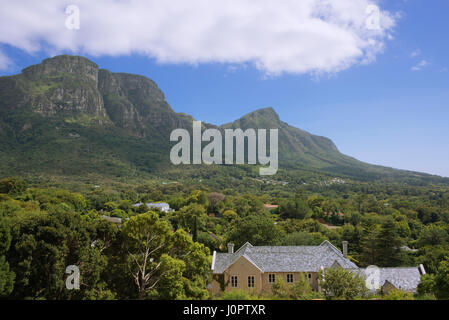 Cape Town as seen from the Constantia Nek on the Table Mountain ...