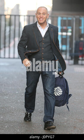 Judge Robert Rinder outside ITV Studios Featuring: Judge Robert Rinder ...