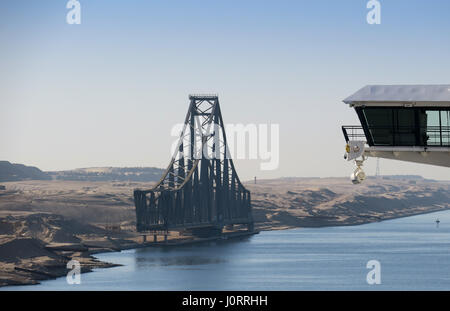 El-Ferdan bridge at Ismailia, Suez, Egypt, Northern Africa, Africa ...