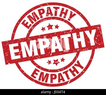 empathy stamp. empathy vintage red label. Sign Stock Vector Image & Art ...