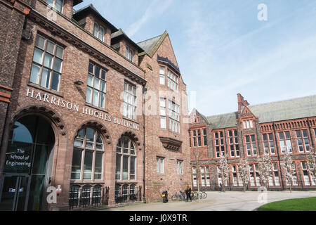 The Harrison Hughes Building of Liverpool University Stock Photo - Alamy