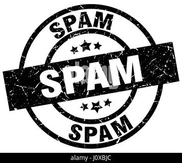 spam sign. spam grunge black stamp. Label Stock Vector Image & Art - Alamy
