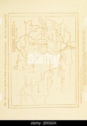 This geography book includes map tracing exercises, designed to help ...