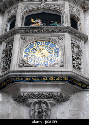 Clock, Liberty, London Stock Photo - Alamy