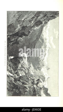 This illustrated work focuses on the Alps, showcasing the natural ...