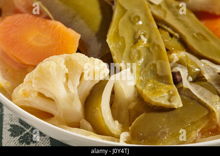 Mexican style pickled vegetables Stock Photo - Alamy