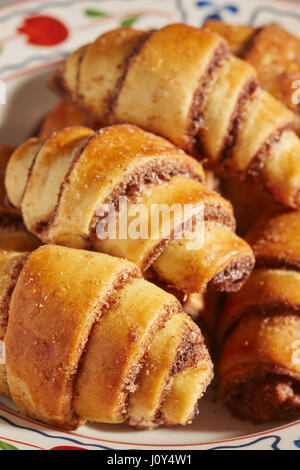 Rugelach, a traditional European pastry popular on Jewish holidays ...