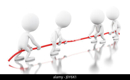 Pull of the rope - competition concept Stock Photo - Alamy