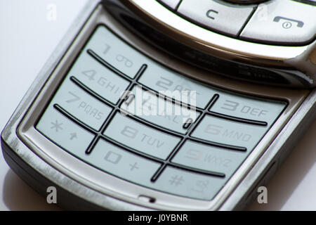 old cell phone numeric keyboard Stock Photo - Alamy