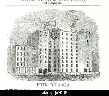 An illustrated description of Philadelphia in 1852, featuring details ...