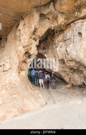 CANGO CAVES, SOUTH AFRICA - MARCH 24, 2017: Parking area at the Cango ...
