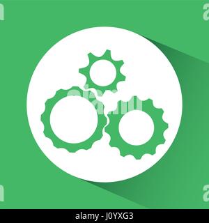 three gears icon image Stock Vector Image & Art - Alamy