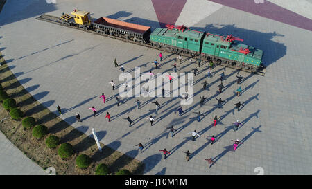 Fuxin, Fuxin, China. 18th Apr, 2017. Fuxin, CHINA-April 18 2017 Stock ...