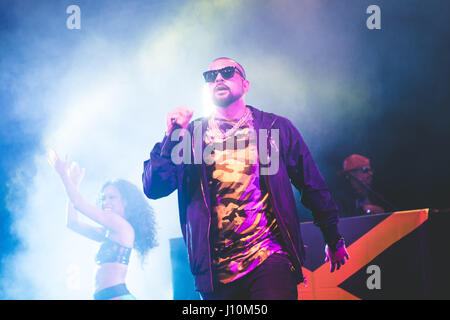 Jamaican rapper Sean Paul performs live at Fabrique (Photo by: Mairo ...